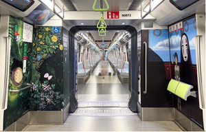 Downtown Line Train Advertising | Moove Media