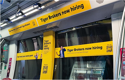 North East Line Train Advertising | Moove Media