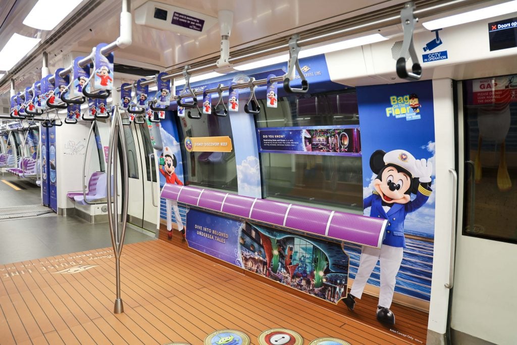 North East Line Train Advertising | Moove Media